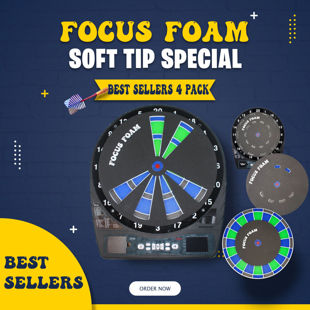 Soft Tip Best Sellers 4 Pack (15.5") – Focus Foam